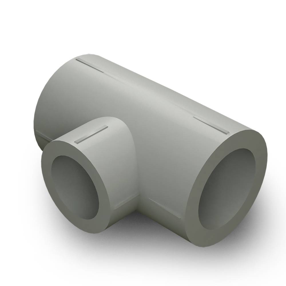 ПП Фитинги DEVOREX | Тройник редукция ф40-ф32-ф40 PP-ARCTIC-Y40-32-40-3800214064334 | Строителни ...